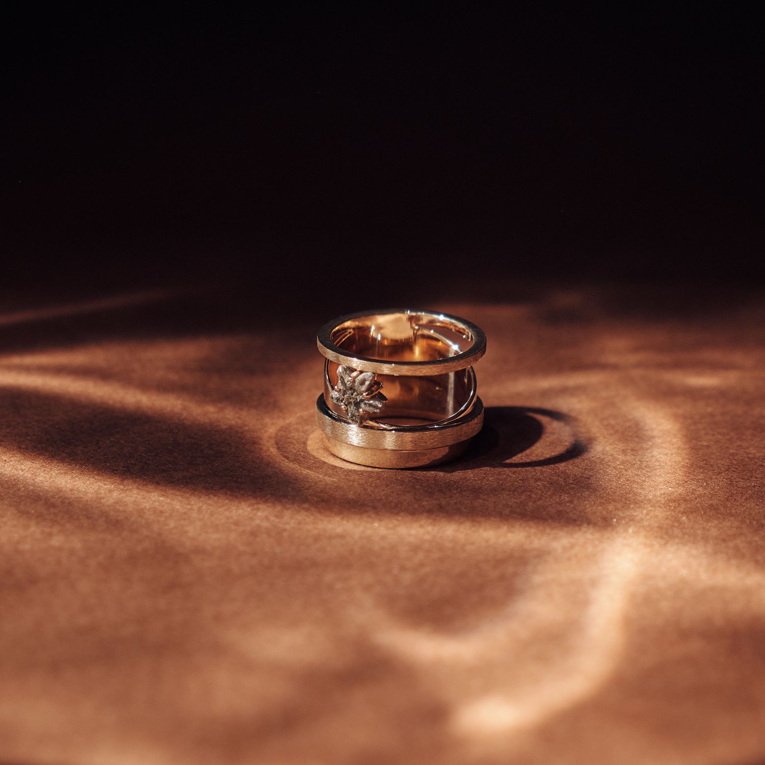 Astghashen - Atelier79 Bold Star Fossil Signature Ring